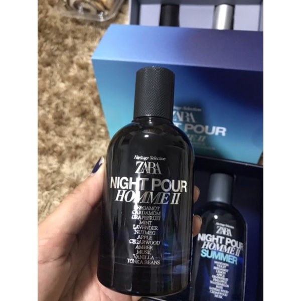 zara night pour homme II edp 10ml | Shopee Thailand