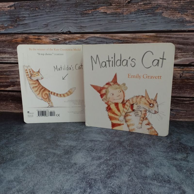 หนังสือนักเขียนรางวัล Matilda's Cat. by Emily Gravett ( Boardbook ...