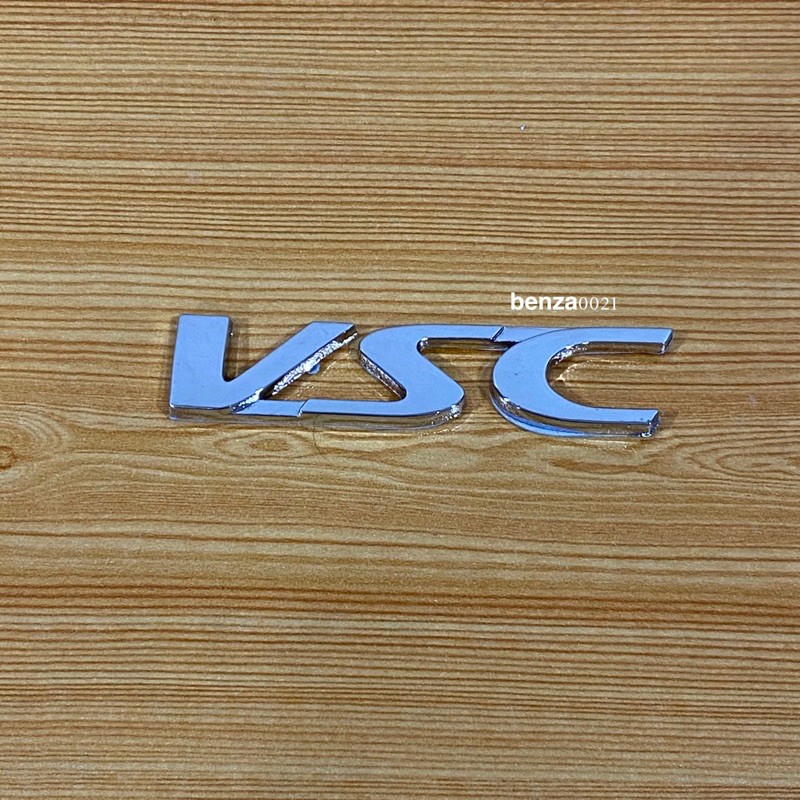 โลโก้ คำว่า VSC ติด Toyota มี 2 ขนาด ราคาต่อชิ้น | Shopee Thailand