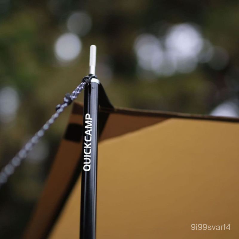 〈NEW〉เสาทาร์ปปรับระดับ QUICKCAMP สีดำ 250cm. Glue | Shopee Thailand