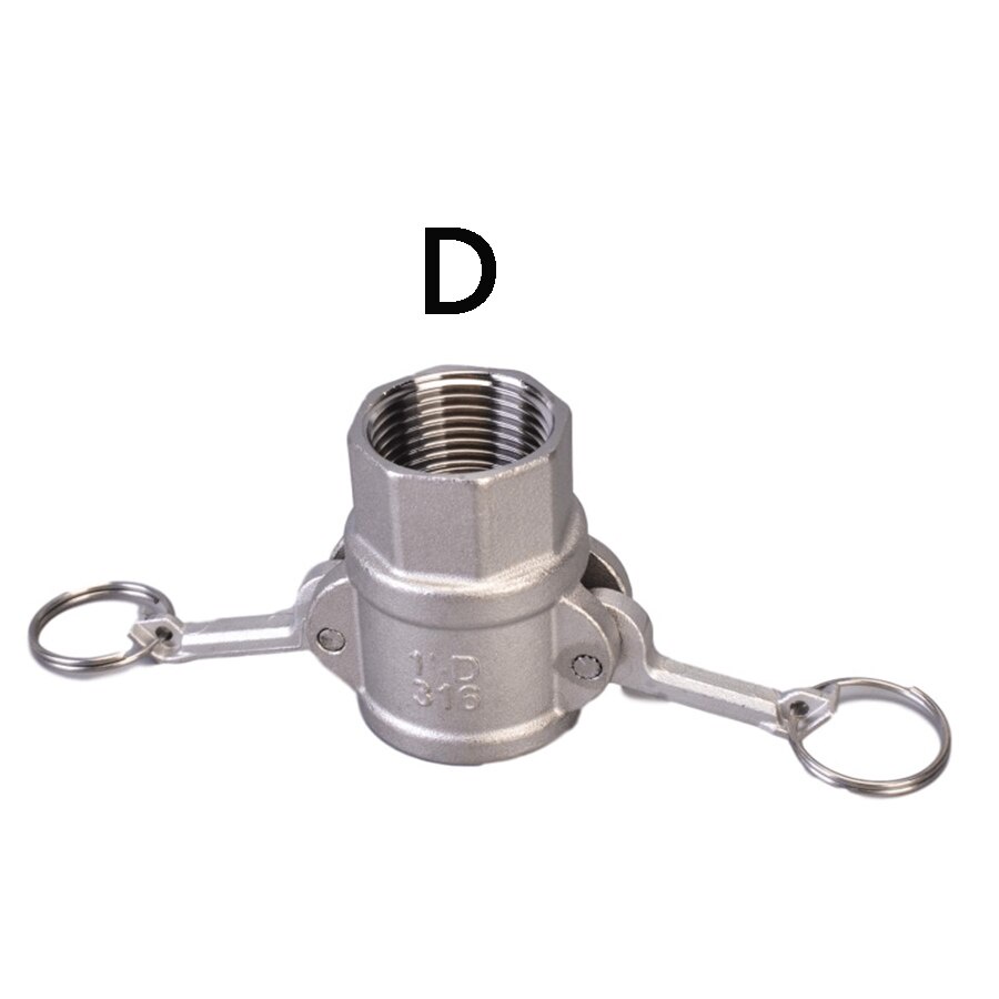 Dn15/20/25/32/50 1/2" 3/4" 1" 2" อะแดปเตอร์ข้อต่อเชื่อม สเตนเลส 304 แบบปลดเร็ว สําหรับกล้อง ...