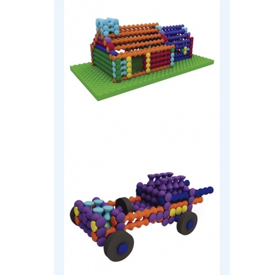 ของเล่นตัวต่อแบบแท่ง BorneLund Popular Playthings Playstix With ...