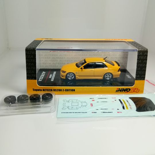 INNO64 No.IN64-RS200-YL TOYOTA ALTEZZA RS200-Z EDITION YELLOW | Shopee ...