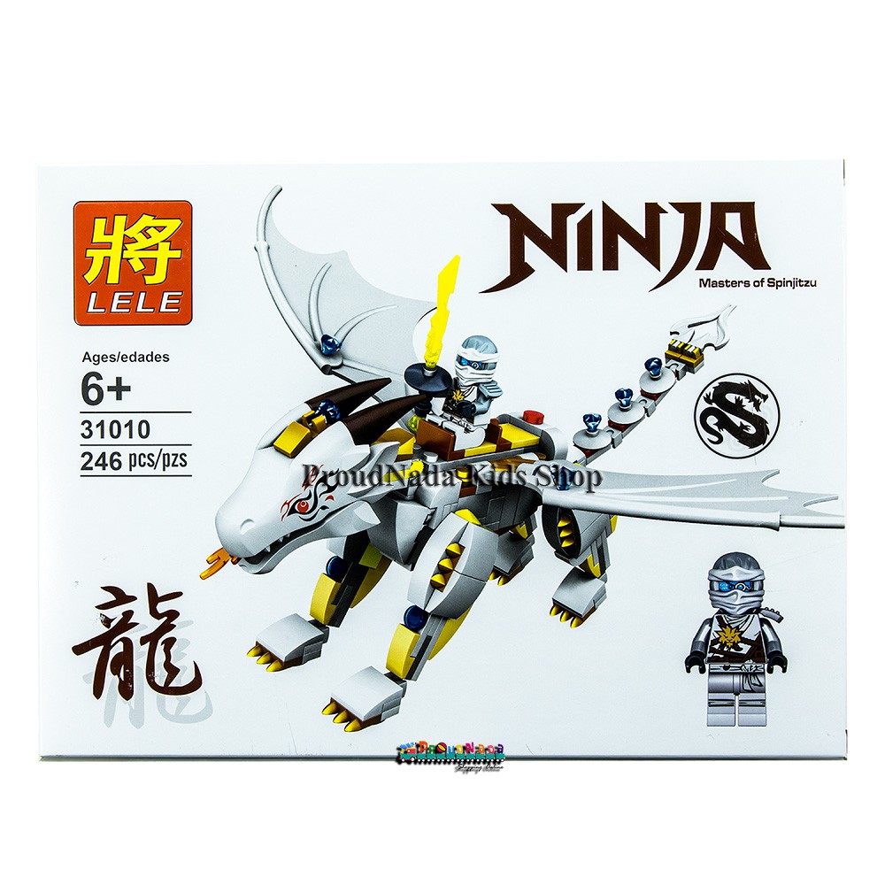 ProudNada Toys ของเล่นเด็กชุดตัวต่อนินจา LELE NINJA Masters of ...