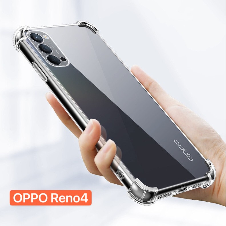 [ พร้อมส่ง ] Case OPPO Reno4 เคสโทรศัพท์ ออฟโป้ เคสใส เคสกันกระแทก case ...
