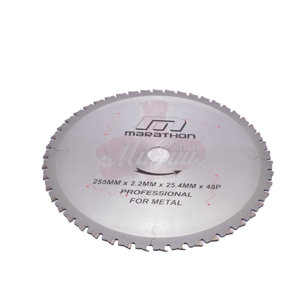 MARATHON METAL ใบเลื่อยตัดเหล็ก 10” ใบตัดเหล็ก10” ใบวงเดือน ใบตัดเหล็ก 10 นิ้ว ใบตัดเหล็ก 10 ...