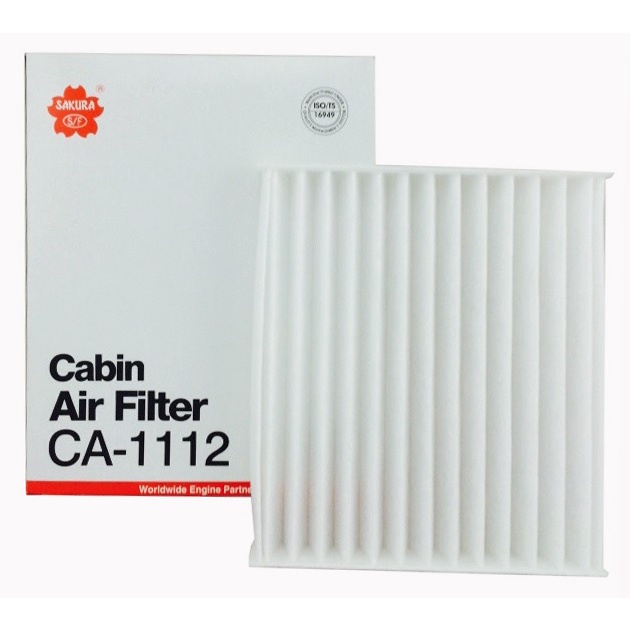 CA-1112 / CAC-1112 ไส้กรองแอร์ธรรมดา และ คาร์บอน VIGO, FORTUNER, VIOS ...