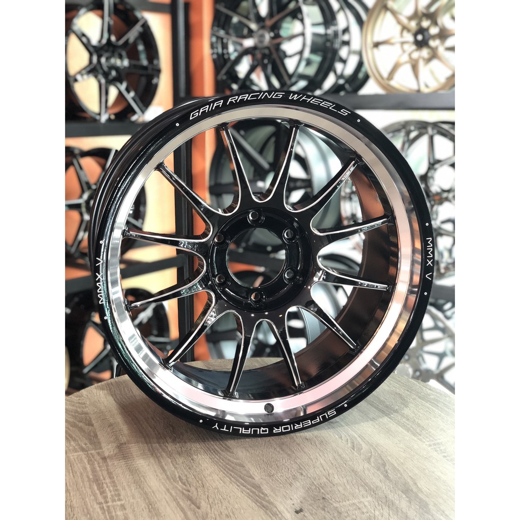 ล้อแม็กรถยนต์ GAIA RACING WHEELS ขนาด 20"x10.0" ET:15 PCD:6x139.7 ...