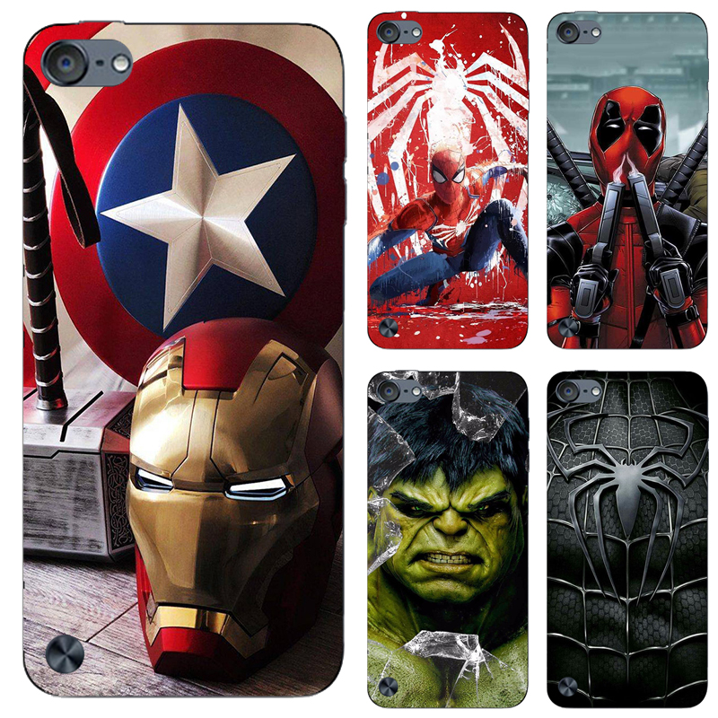 Apple iPod Touch 5 6 7 th 5th 6th 7th Marvel Super hero เคสโทรศัพท์ Soft TPU ปลอกซิลิโคน ...