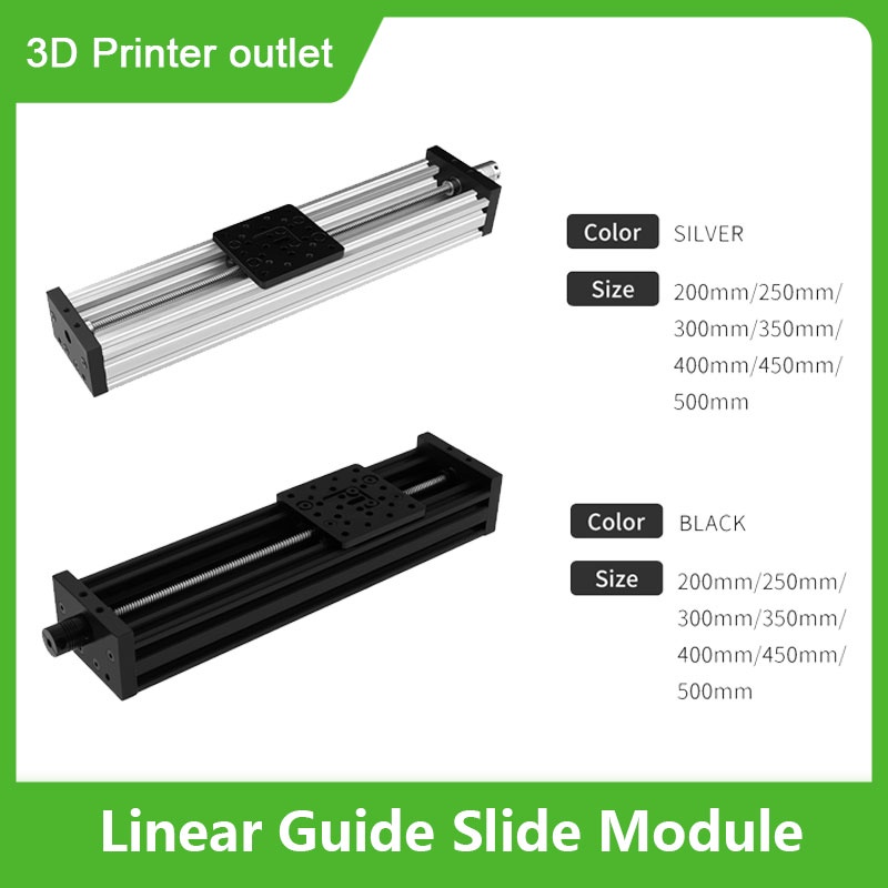 TwoTrees 500mm 4080U Aluminum Linear Guide Slide DIY CNC Router Parts ...