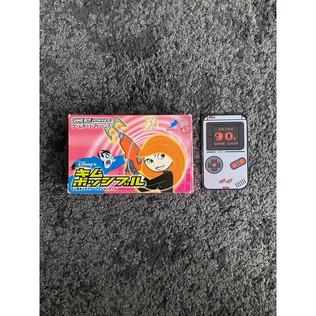 Disney's Kim Possible Cartridge Gameboy Advance Boxed /Japan | Shopee ...