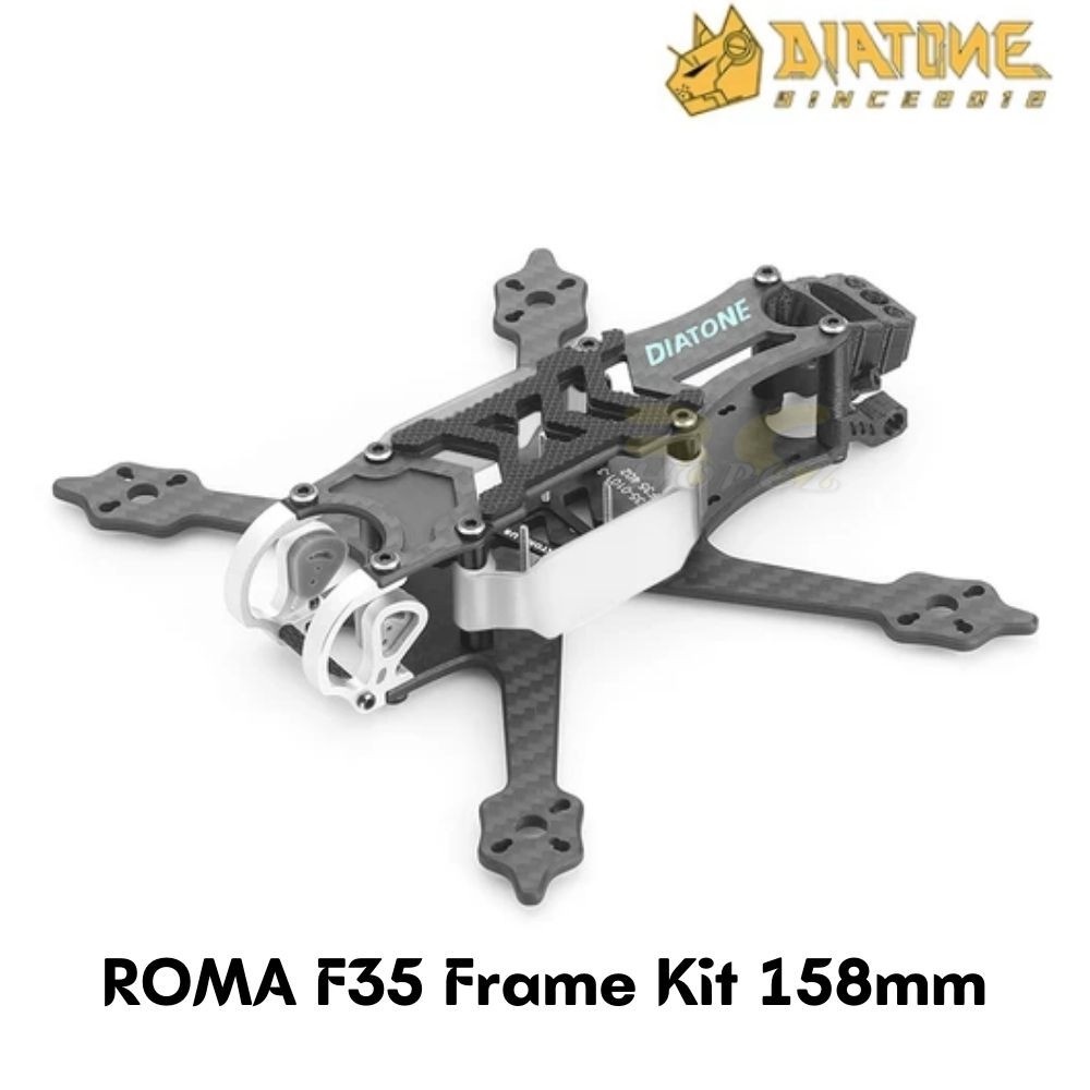 Diatone Roma F35 158 มม. ชุดกรอบและชิ้นส่วนขนาด 3.5 นิ้ว (อุปกรณ์เสริม ...