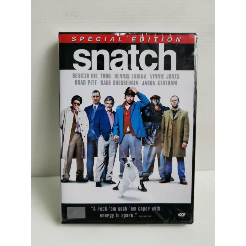 DVD : SNATCH (2000) สแน็ทช์...ทีเอ็งข้าไม่ว่า ทีข้าเอ็งอย่าโวย "Brad Pitt, Benicio Del Toro" A ...