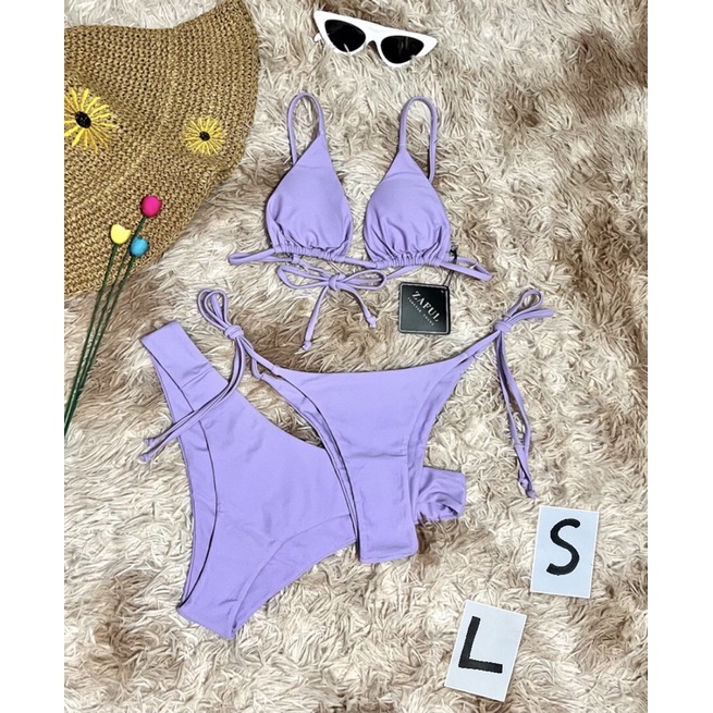 พร้อมส่ง ️ ️ชุดว่ายน้ำ Bikini งานแบรนด์ Size S Shopee Thailand