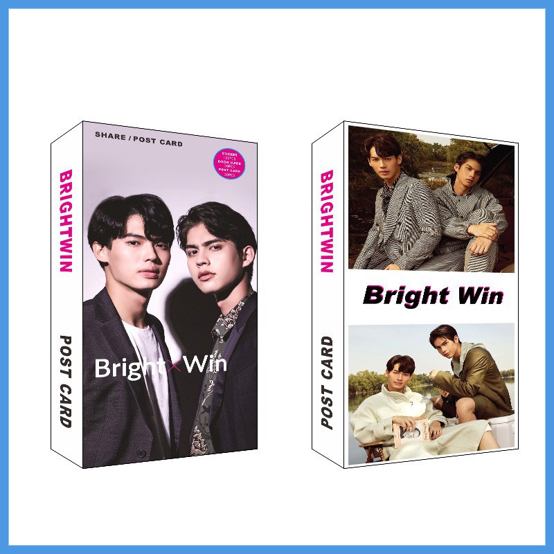โปสการ์ด ไบร์ทวิน BrightWin 2gether Postcard(30pcs) + Photocards(30pcs ...