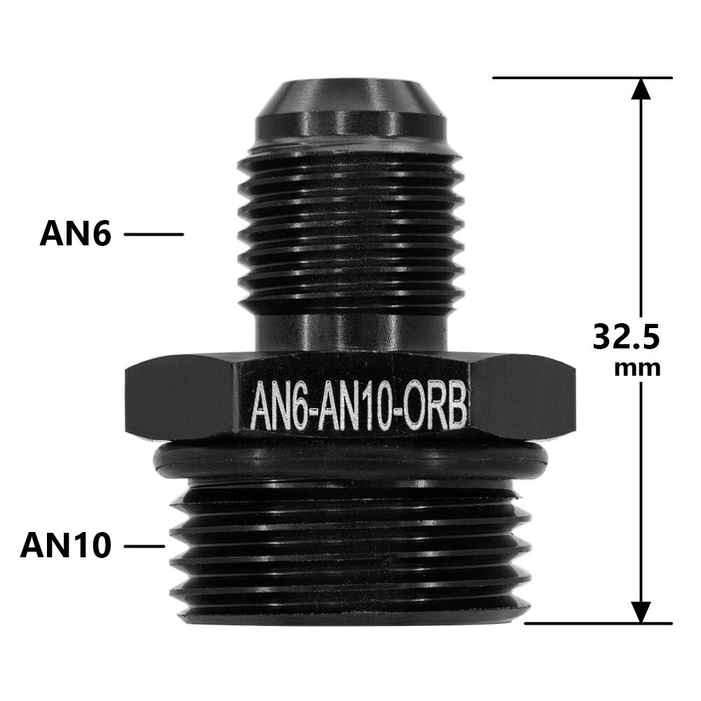 อะแดปเตอร์ข้อต่อท่อน้ํามันเชื้อเพลิง AN6 AN8 AN10 AN12 To AN To M16 M18x1.5 | Shopee Thailand