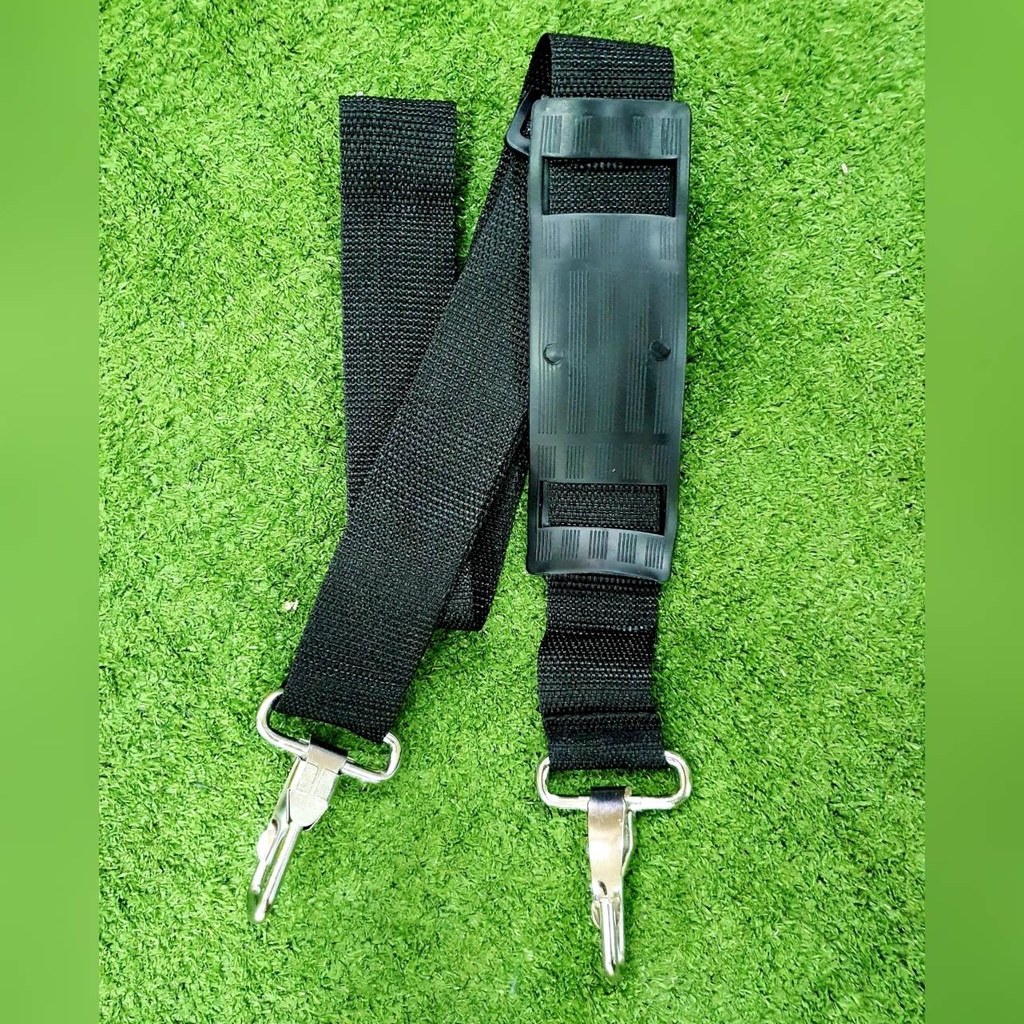 TREETOOLS สายสะพายเครื่องตัดหญ้า (*บ่าเดี่ยว*) 2ตะขอ สีดำ สำหรับ รุ่น GX35,CG411,NB411,RBC411 ...