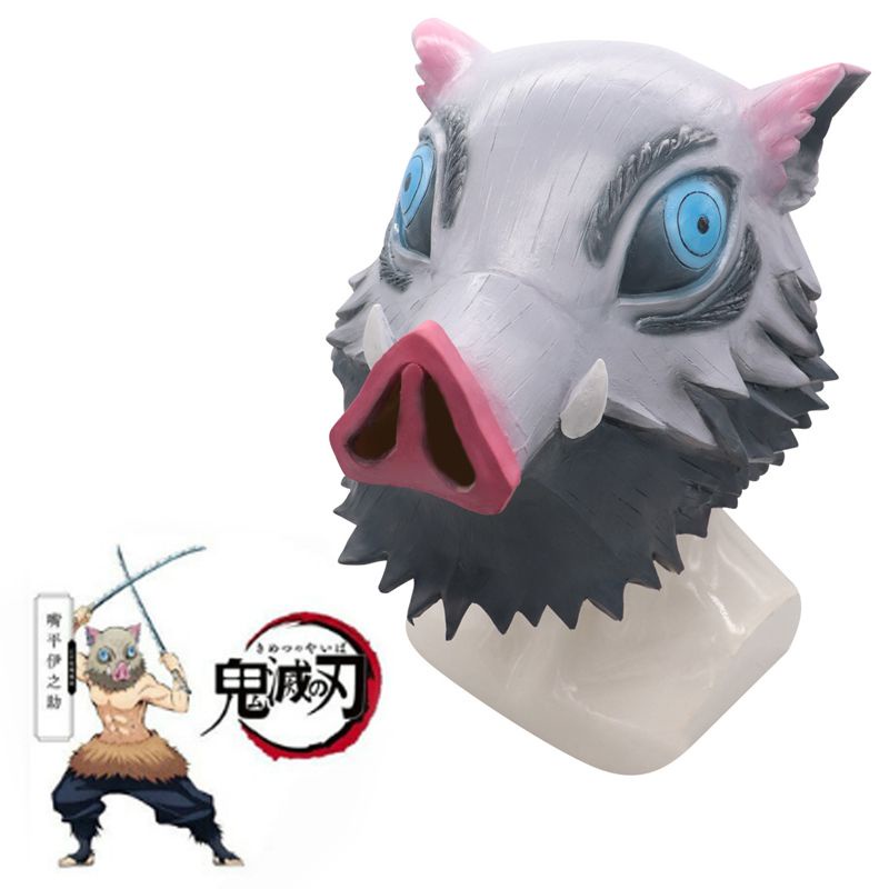 หน้ากากคอสเพลย์ Demon Kimetsu Slayer No Yaiba Hashibira Inosuke ...