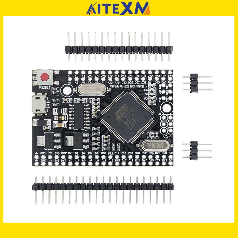 ชิป Mega 2560 Pro Micro Usb Type C Usb Ch340g Atmega2560 16au พร้อมหัว