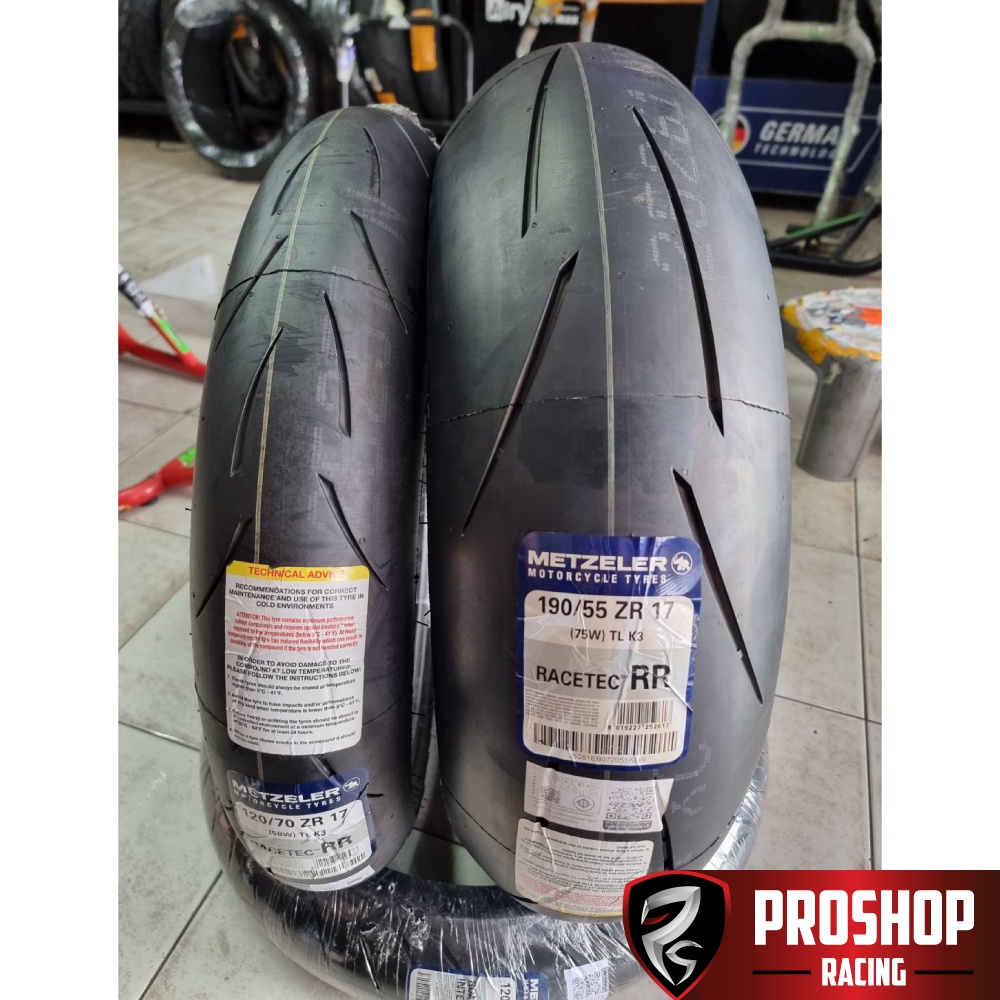 💥ส่งฟรี💥ยาง Metzeler Racetec rr K3 ขนาด 120 180 190 200 ขอบ 17 | Shopee ...