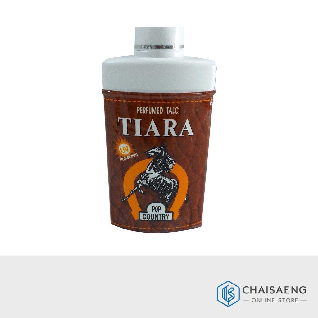 Tiara Pop Country Perfumed Talc แป้งหอม เทียร่า ป๊อป คันทรี่ 90 กรัม ...