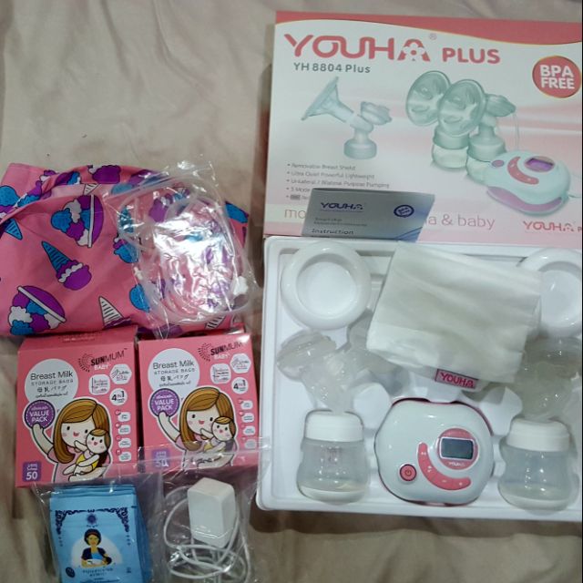 เครื่องปั๊มนม มือสอง Youha Plus 8804 | Shopee Thailand