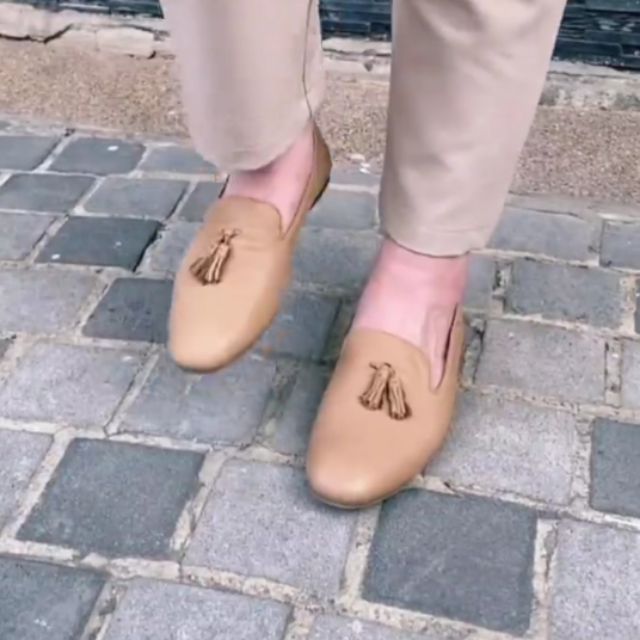 Saramanda shoes รุ่น candie II สี beige size 40 | Shopee Thailand