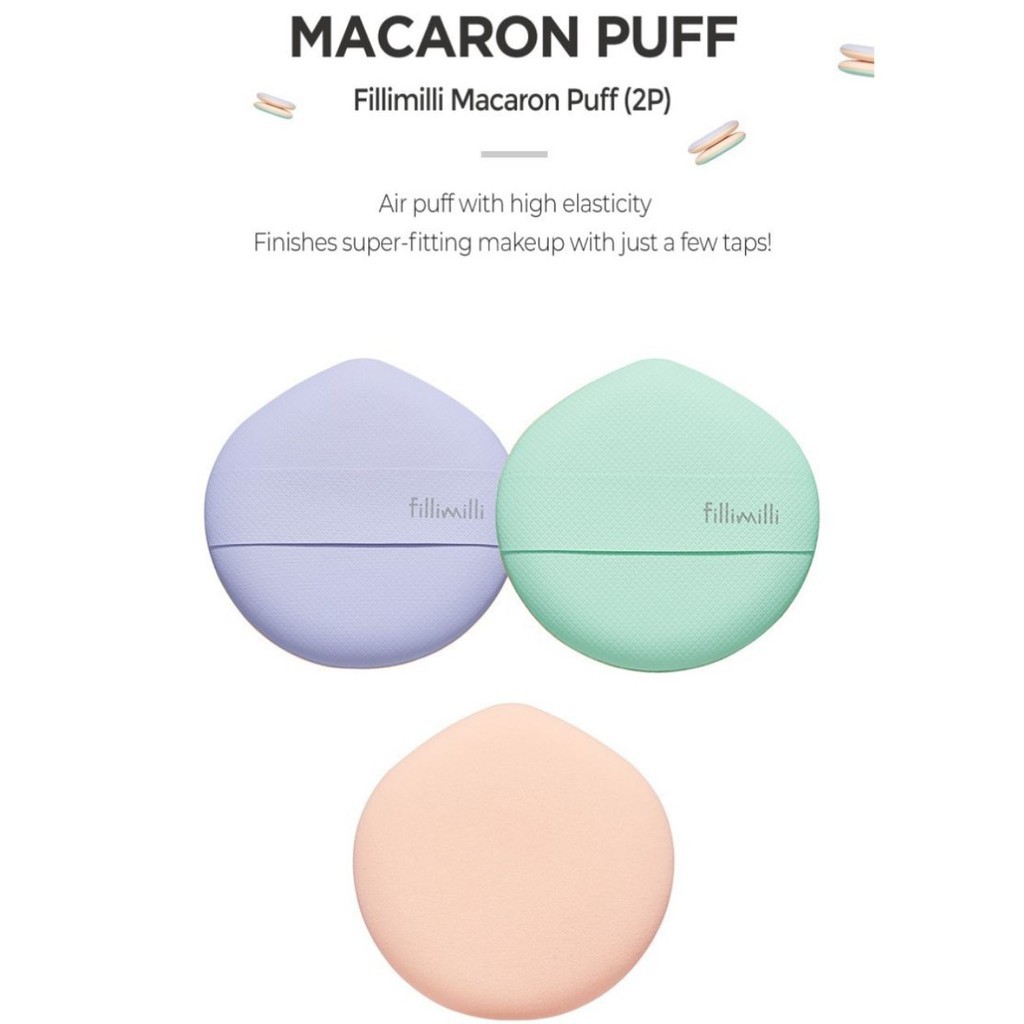(พร้อมส่ง) Fillimilli macaron puff | Shopee Thailand