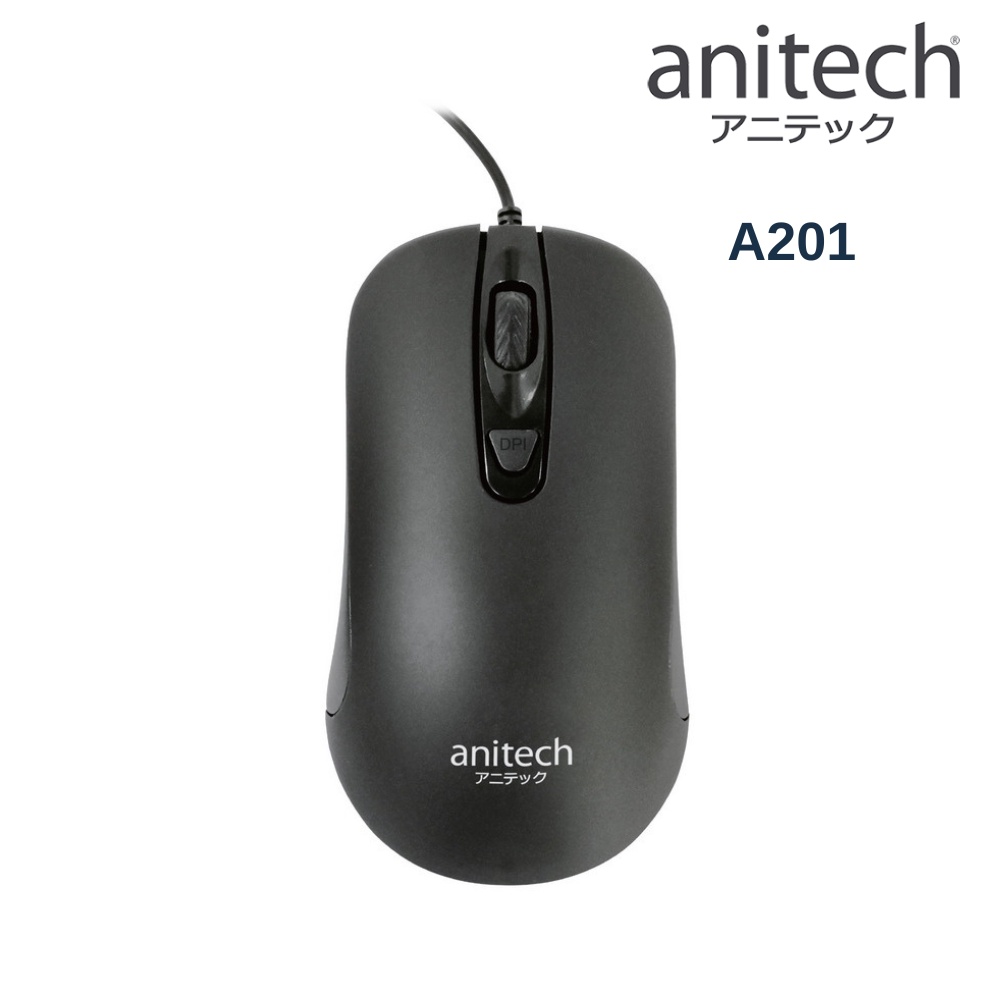 ANITECH แอนิเทค mouse USB เมาส์มีสาย Mouse Computer เมาส์ รุ่น A201 ...