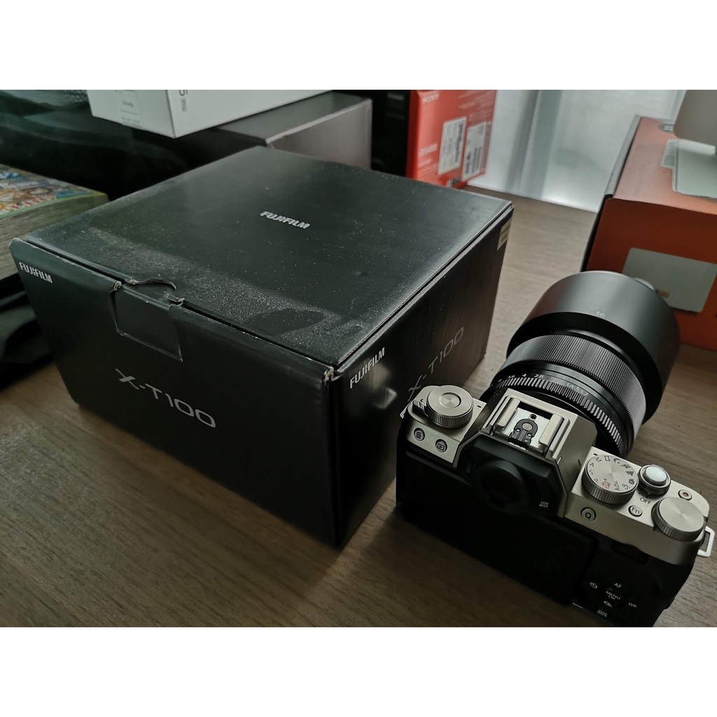 Fuji X-T100 มือสอง ประกันศูนย์ไทย มีแต่บอดี้ ไม่มีเลนส์ | Shopee Thailand