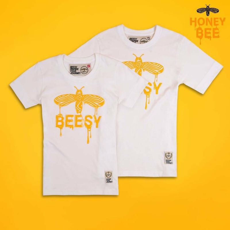 Beesy® เสื้อยืด รุ่น Honey Bee สีขาว (ราคาต่อตัว) | Shopee Thailand