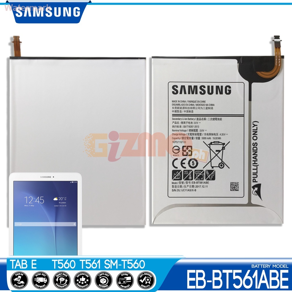 แบตเตอรี่ Samsung Galaxy Tab E 9.6 T560 / T561 แบตเตอรี่ รุ่น EB ...