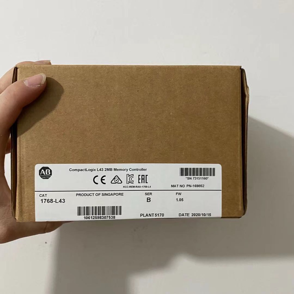 New 1768-L43 1768L43 CompactLogix 2MB Memory Controller | Shopee Thailand