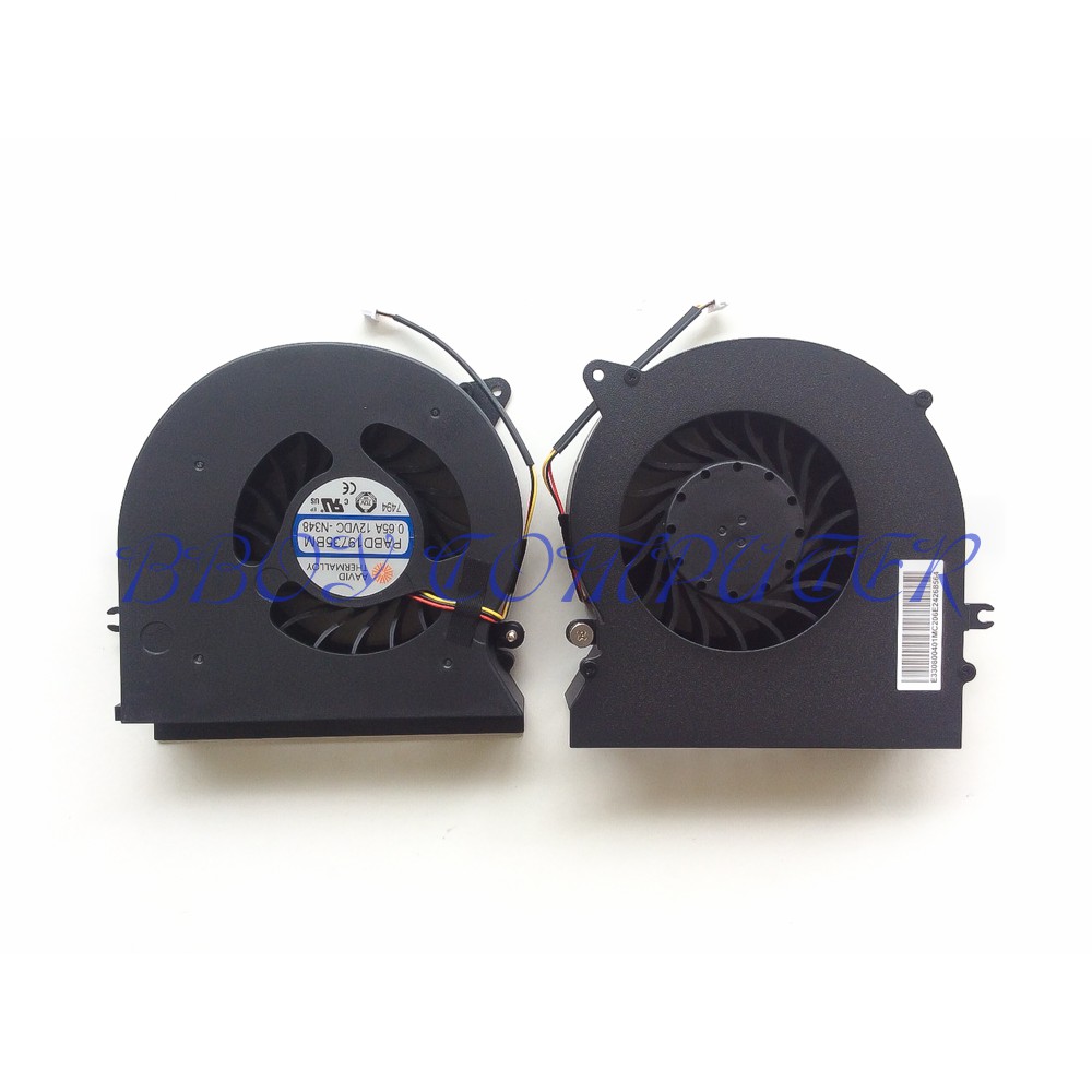 MSI CPU Fan พัดลมโน๊ตบุ๊ค MSI GT72 GT72S 6QD MS 1781 MS 1782 P/N ...