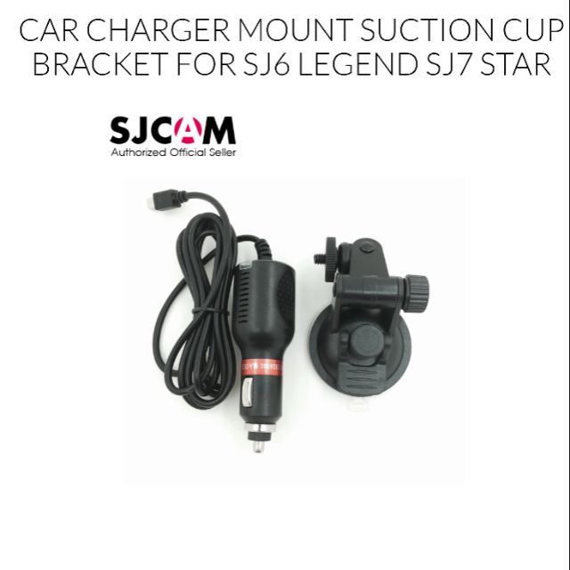 SJCAM SJ6 SJ7 CAR Dual Slot CHARGER (MINI USB) สายชาร์ตกล้องในรถยนต์ ...