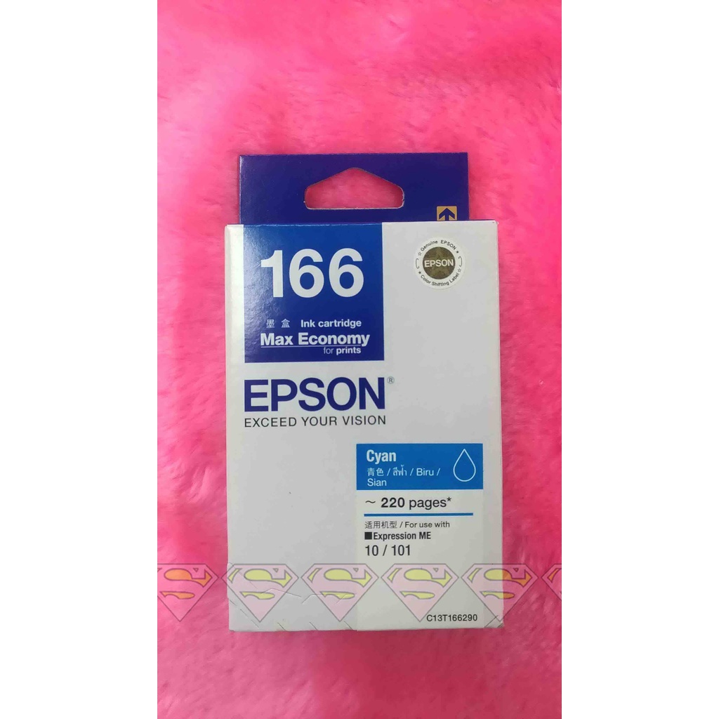 EPSON 166 CYAN สีฟ้า ของแท้ | Shopee Thailand