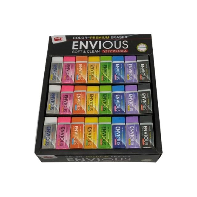 ENVIOUS ยางลบดินสอ YZ2231 (48ก้อน)(สินค้าพร้อมส่ง) | Shopee Thailand