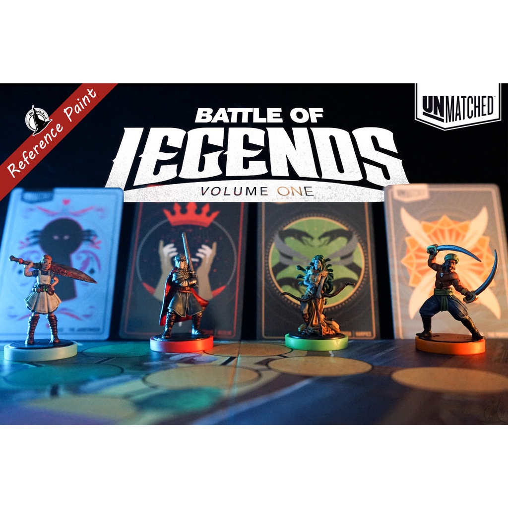 (Service Paint) Unmatched : Battle of Legends Vol 1 เซอร์วิสเพ้นท์สี ...