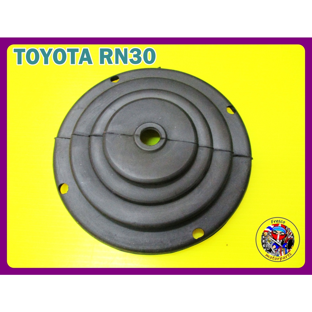 ยางหุ้มเกียร์ ฝาครอบคันกระปุกเกียร์ สีดำ สินค้าดีมีคุณภาพ - TOYOTA RN30 ...