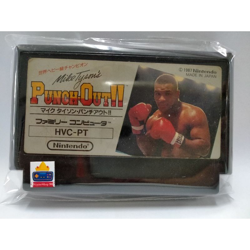 ตลับเกมชกมวย Punch Out ไมไทสัน Mike Tyson's Punch-Out!! (Japan ...