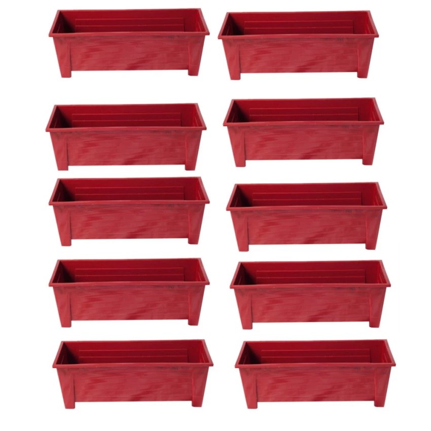 papamami Large plastic planting troughs กระถางต้นไม้ กระถางดอกไม้ ...