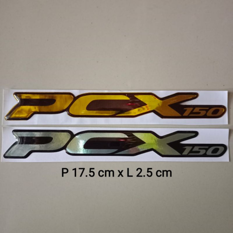 Honda pcx 150 สัญลักษณ์โครเมียมสีทอง | Shopee Thailand