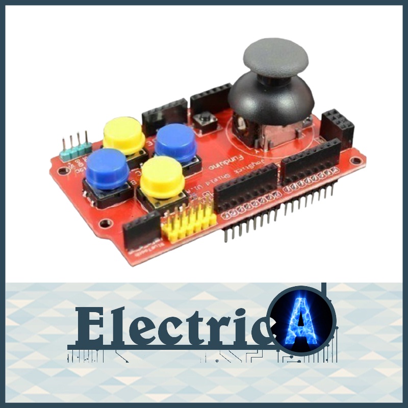Joystick Shield Module Game Controller Expansion PS2 Keypad สําหรับ Arduino [ElectricA] | Shopee ...