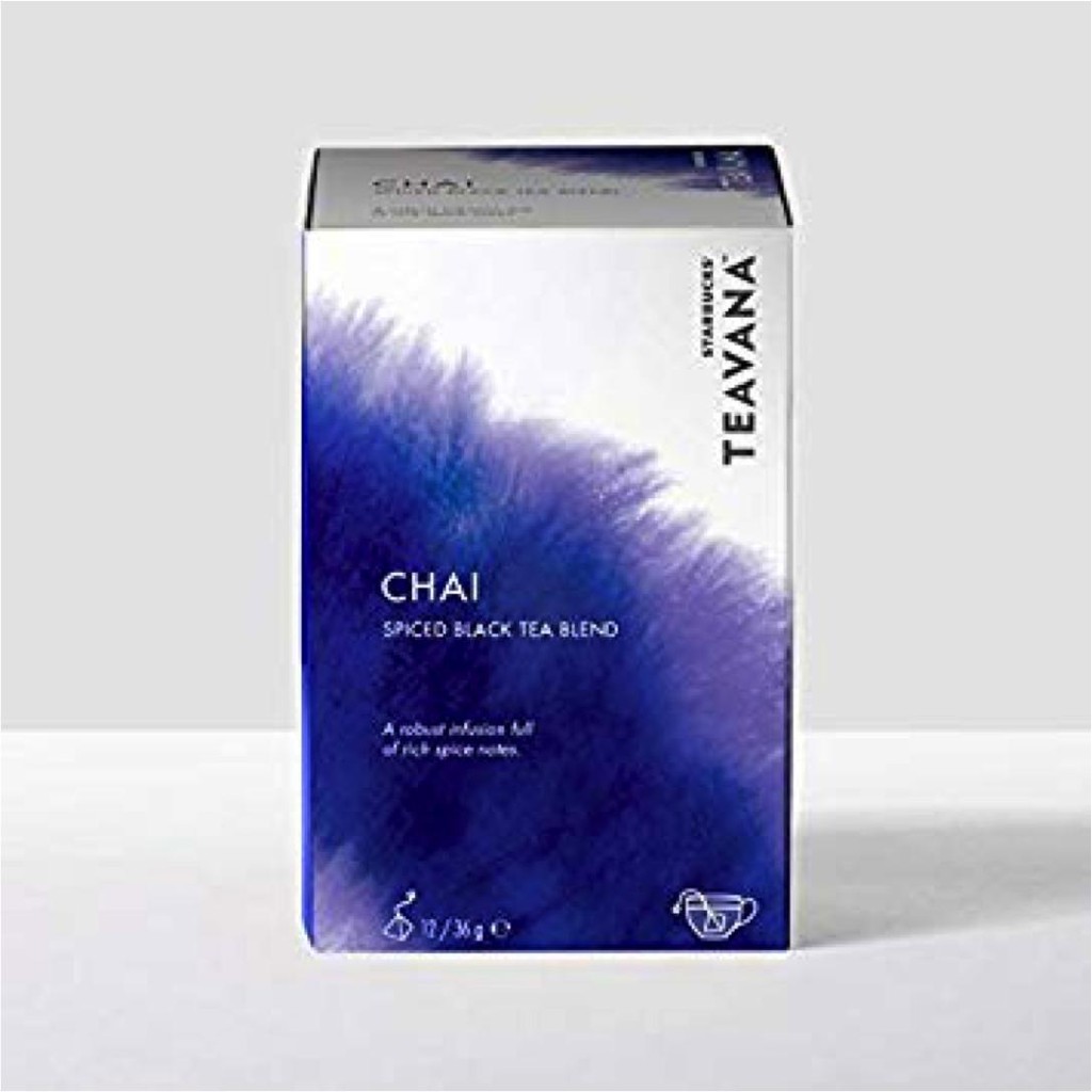 STARBUCKS Teavana Chai Tea สตาร์บัค ทีวาน่า ชา ชัย 3g. x 12sachets ...