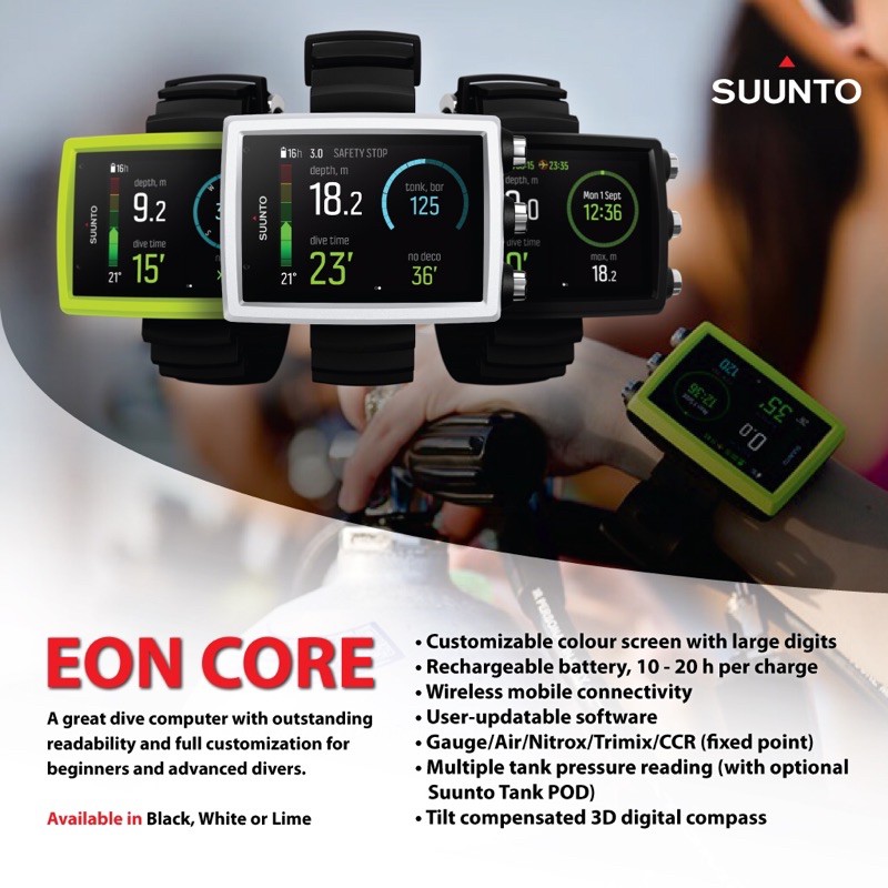SUUNTO Diving Computer EON Core | Shopee Thailand