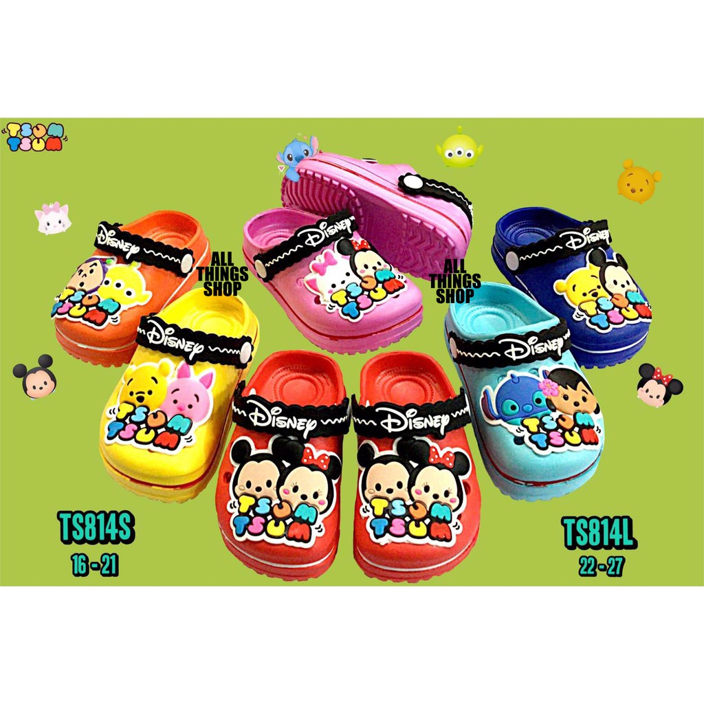 DISNEY TSUM STUM TS814 รองเท้ารัดส้นเด็กหัดเดิน ดิสนีย์ | Shopee Thailand