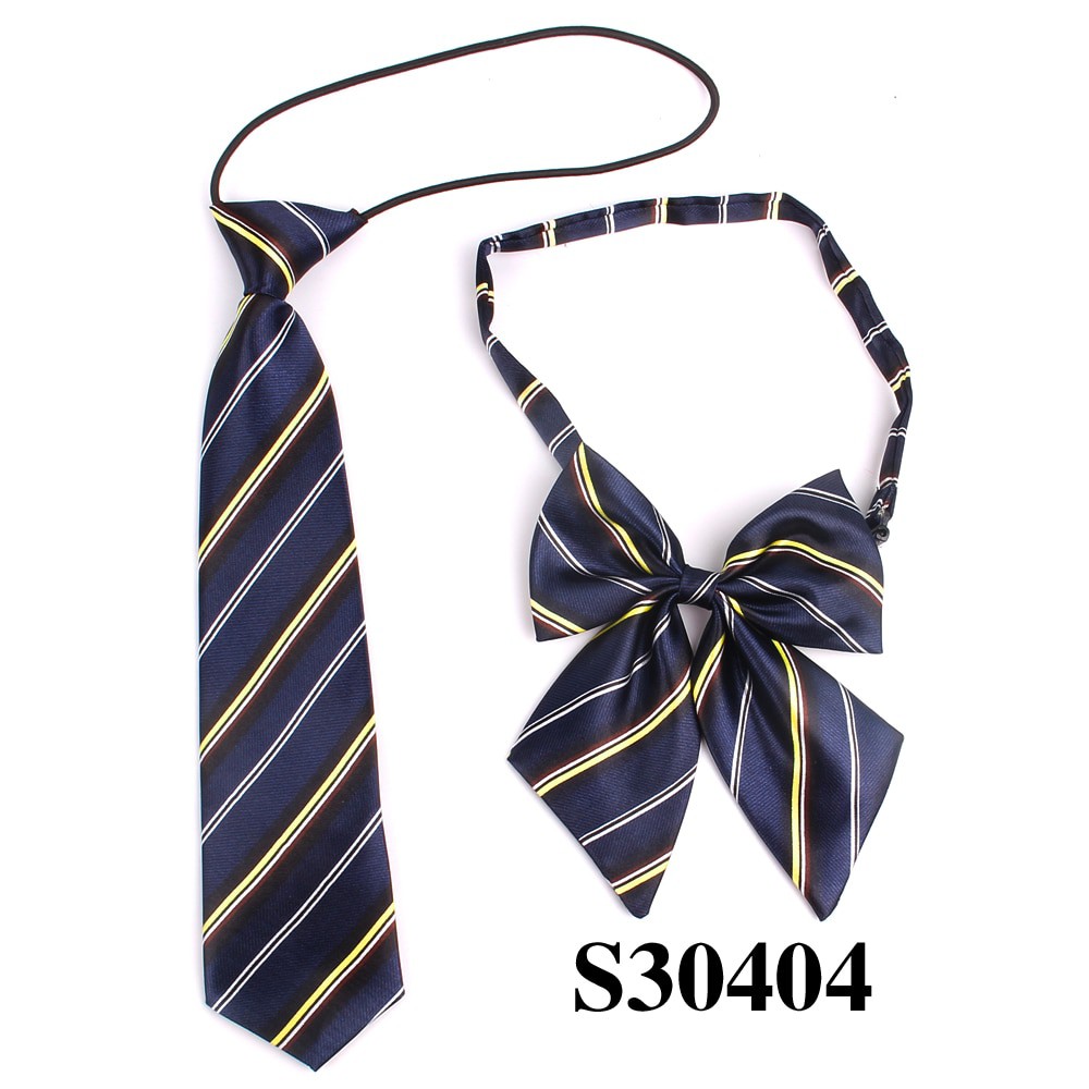 เนคไท โบว์ สำหรับเด็กโต ผู้หญิง Rubber String Necktie For Girls and ...