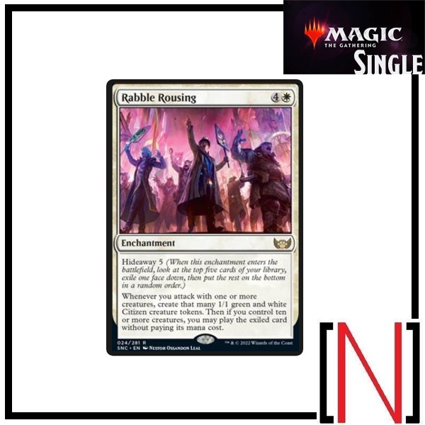 [MTG][Single][SNC] Rabble Rousing ระดับ Rare [ภาษาอังกฤษ] เริ่มส่ง ...