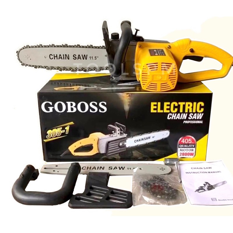 เลื่อยไฟฟ้า Goboss 11.5 นิ้ว (สีเหลือง) | Shopee Thailand