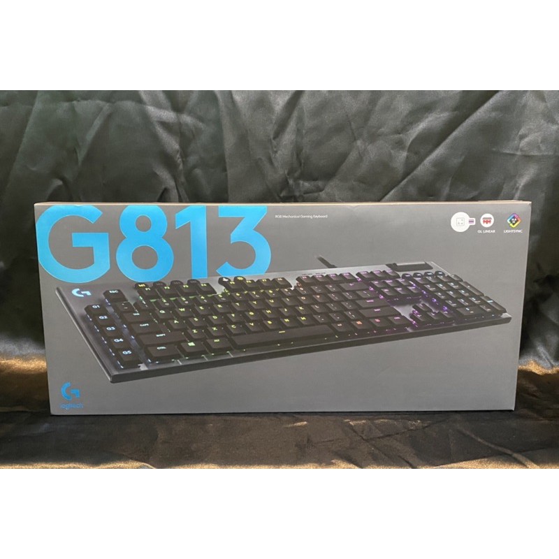 KEYBOARD LOGITECH G G813 LIGHTSYNC RGB GL LINEAR SWITCH EN/TH | Shopee ...